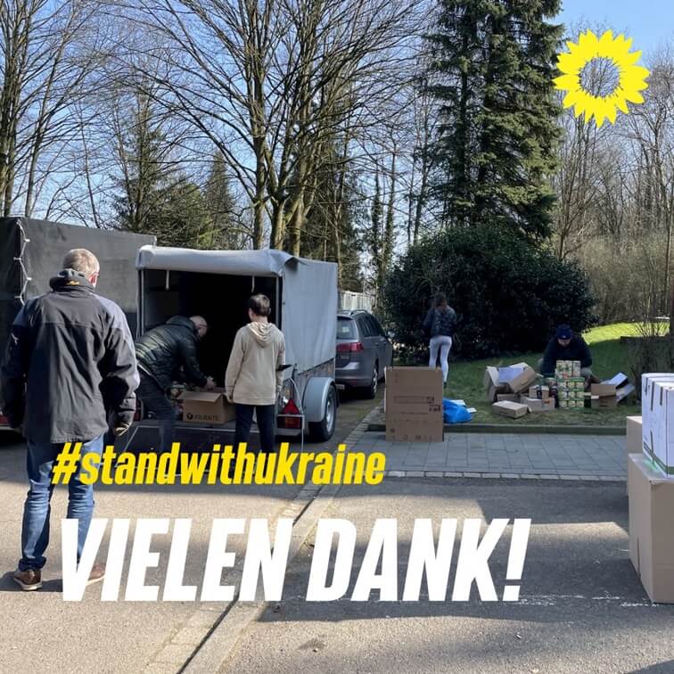 Dankeschön für die vielen Spenden: Ein großes Dankeschön für die vielen Spenden zur...